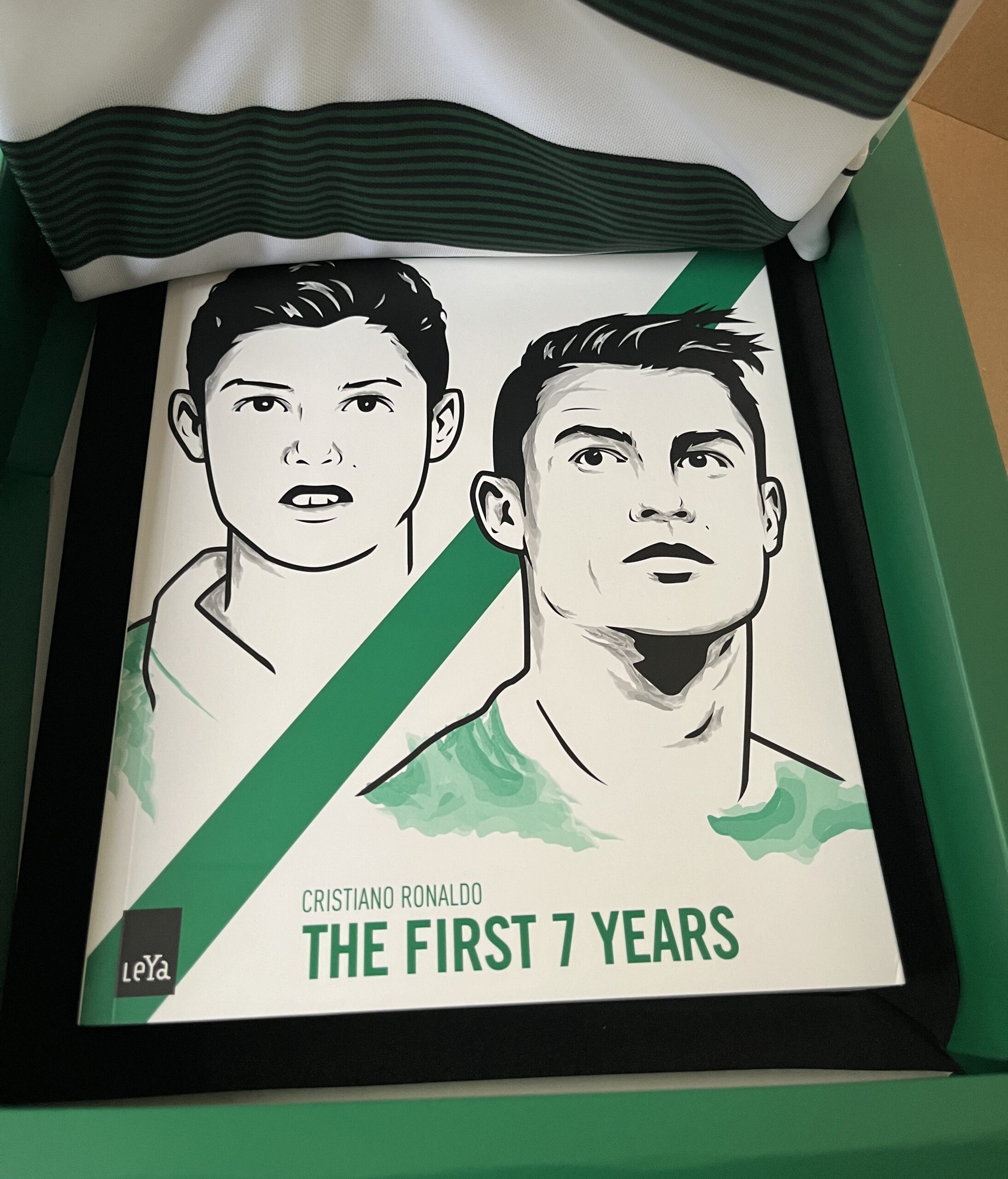 Cristiano Ronaldo Limited Edition Boxset - 5-Star Football Shirts